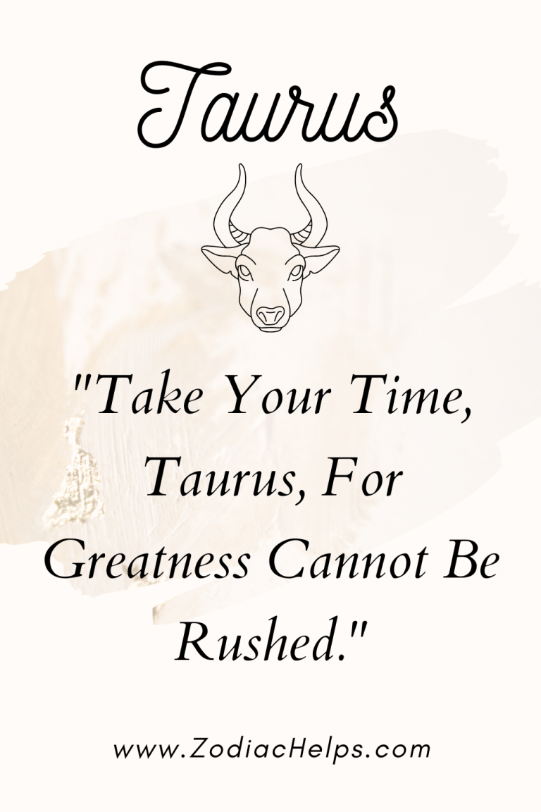 48 Relatable Taurus Quotes And Captions
