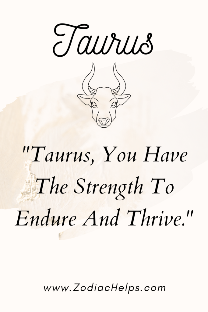 48 Relatable Taurus Quotes And Captions