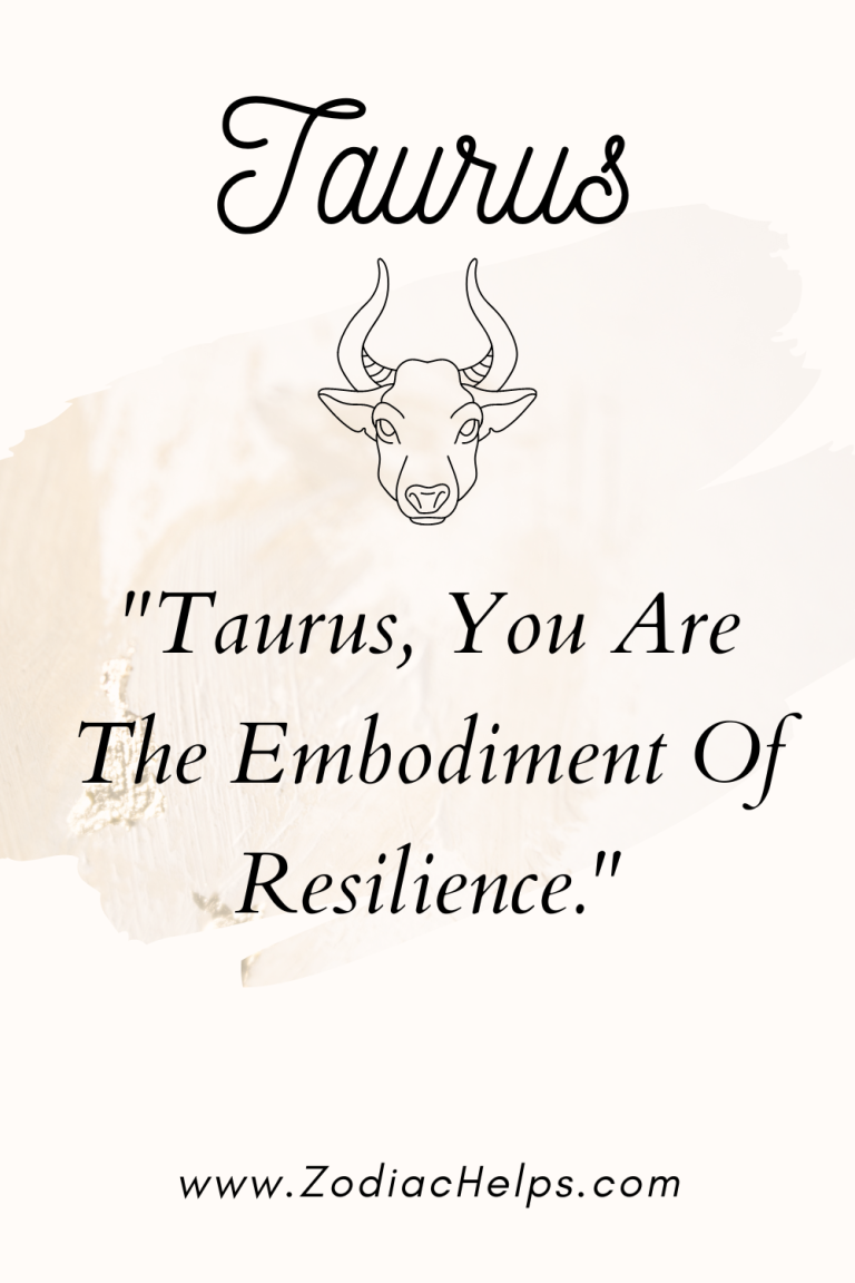 48 Relatable Taurus Quotes And Captions