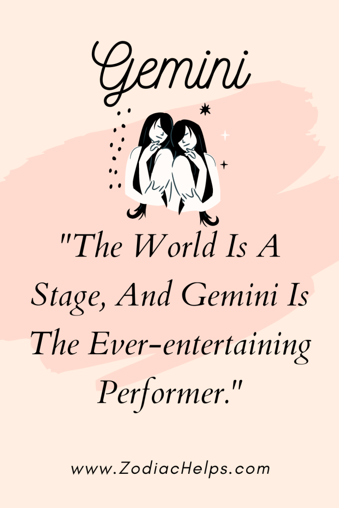 48 Relatable Gemini Quotes And Captions | Gemini