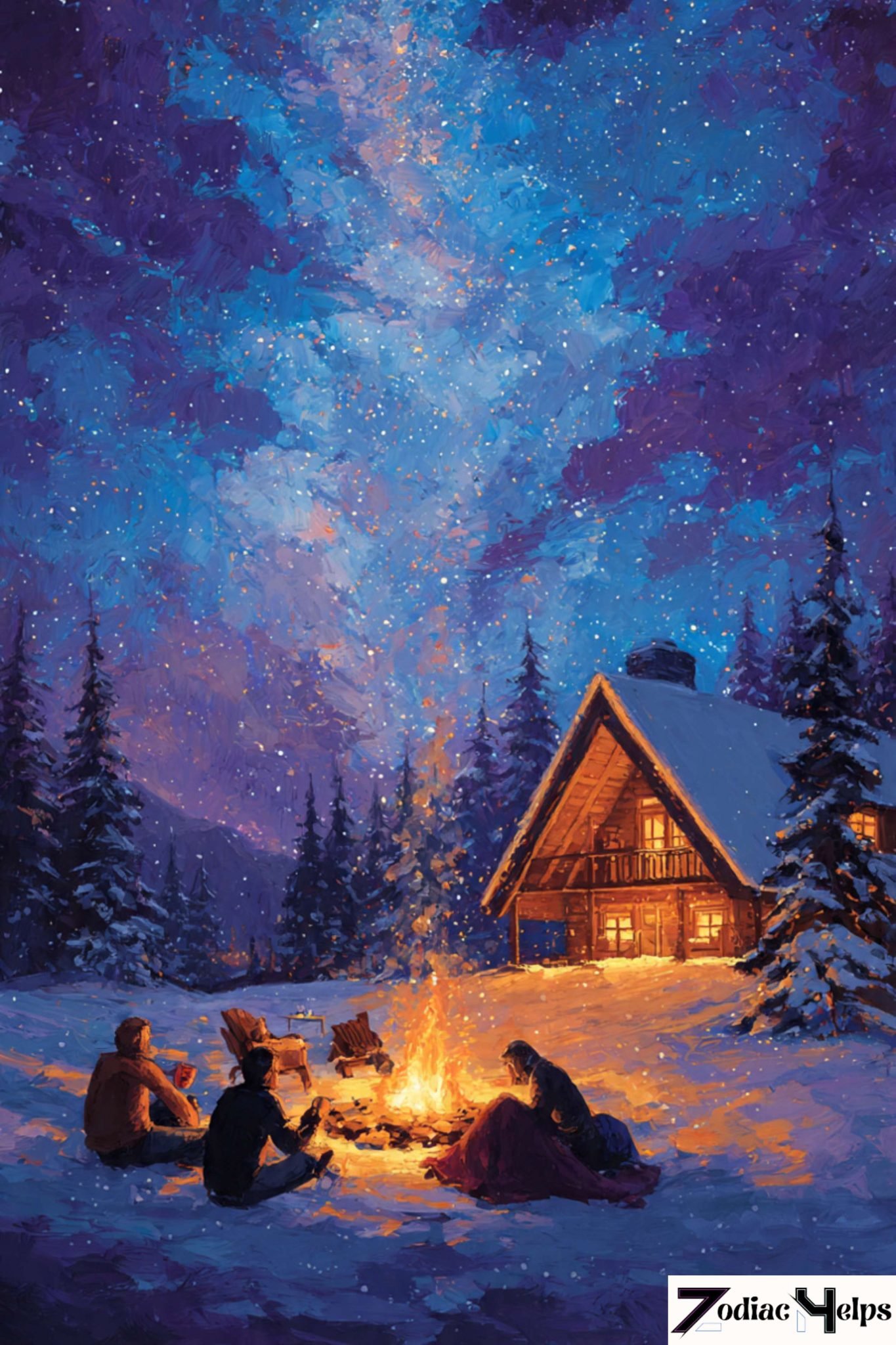 December Cosmos Nights: Cozy Fireside Moments & Cosmic Reflections | Cosmos