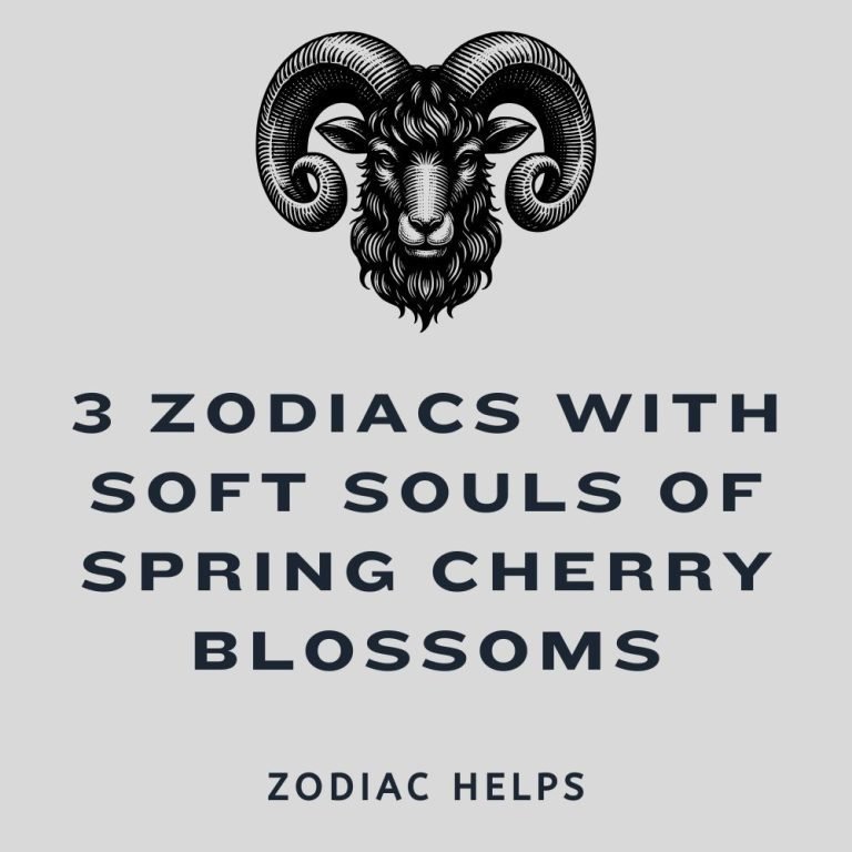 3 Zodiacs With Soft Souls Of Spring Cherry Blossoms | zodiac Signs